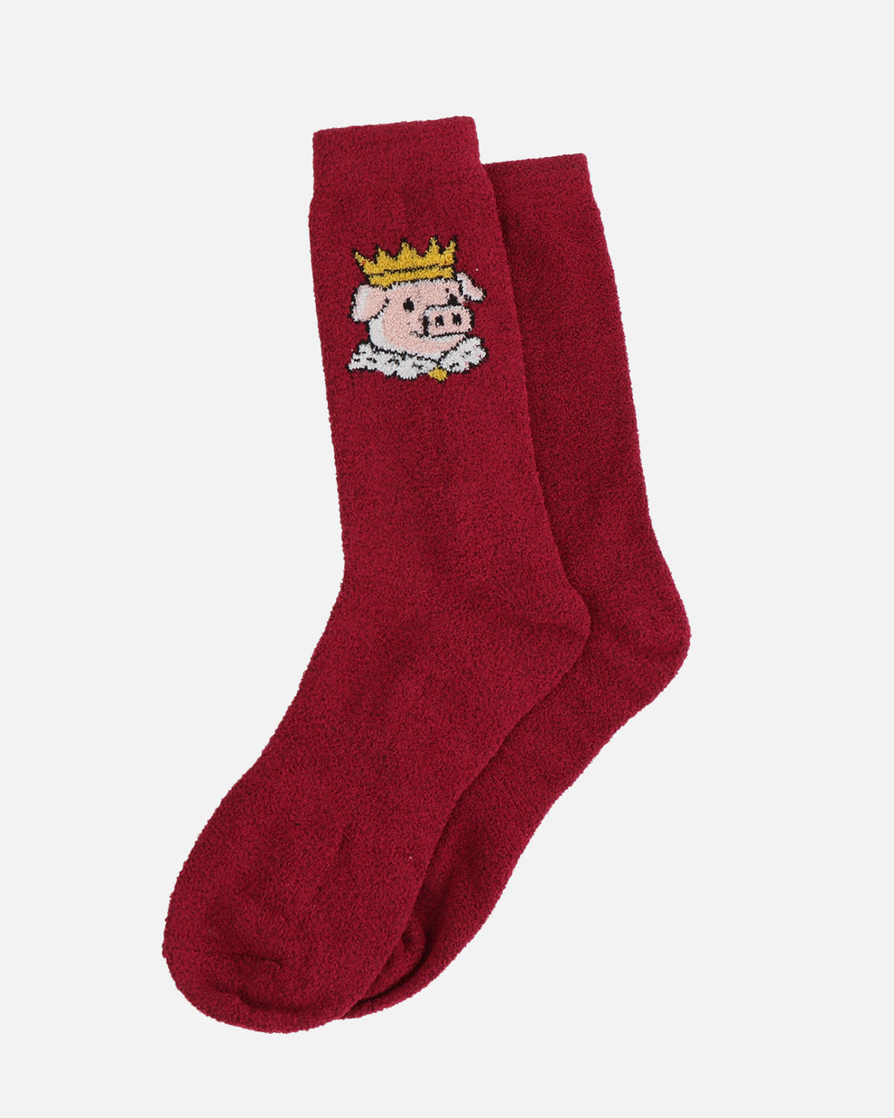 Technoblade 'The King' Cozy Socks (Red) – Technoblade Official