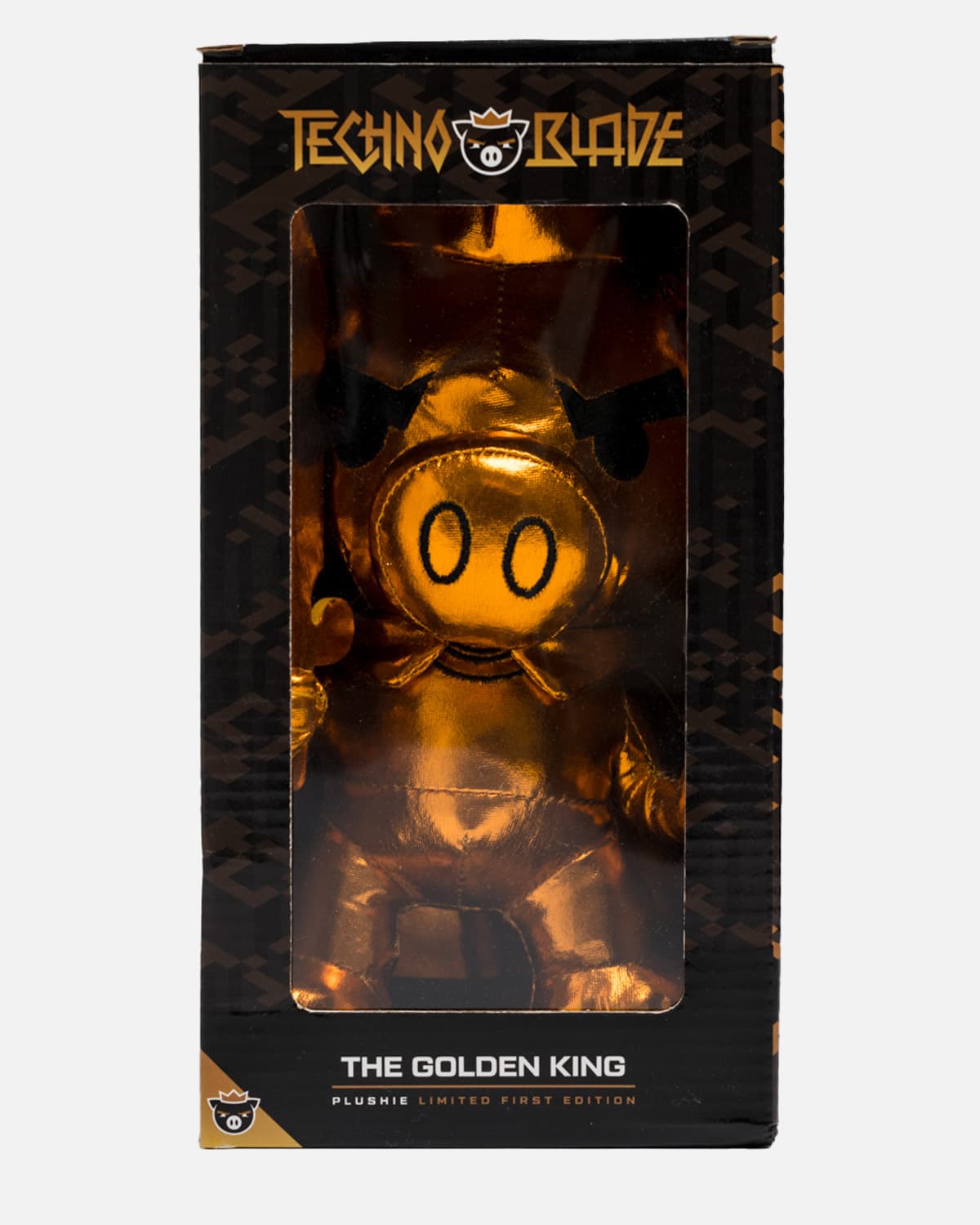 Technoblade 'Golden King' Metallic Gold Plushie (Limited Edition ...