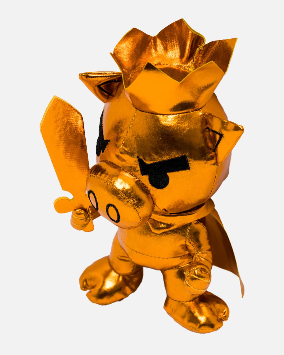 Technoblade 'Golden King' Metallic Gold Plushie (Limited Edition ...
