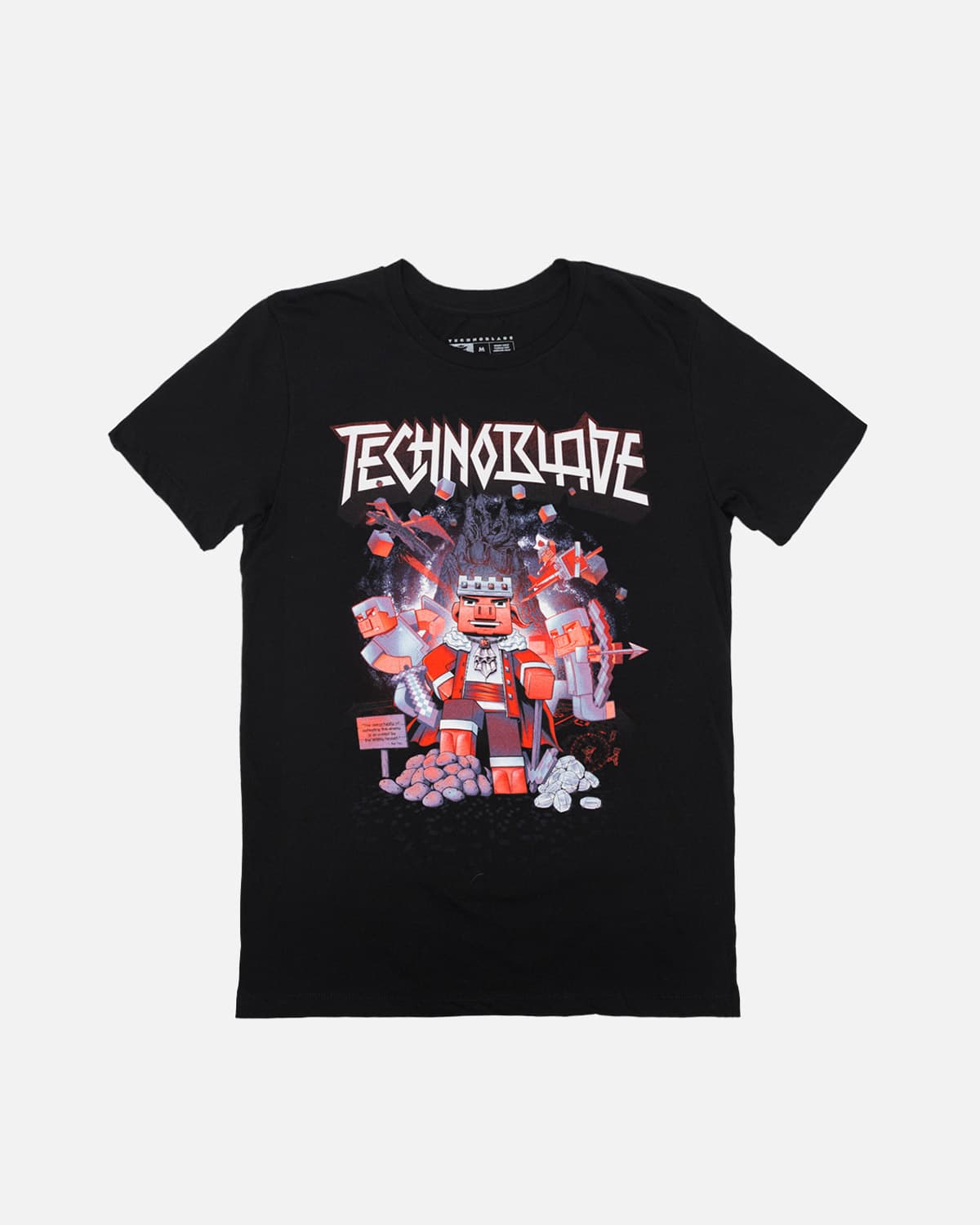 Technoblade 'Legend Of Technoblade' Tee (Black) – Technoblade Official