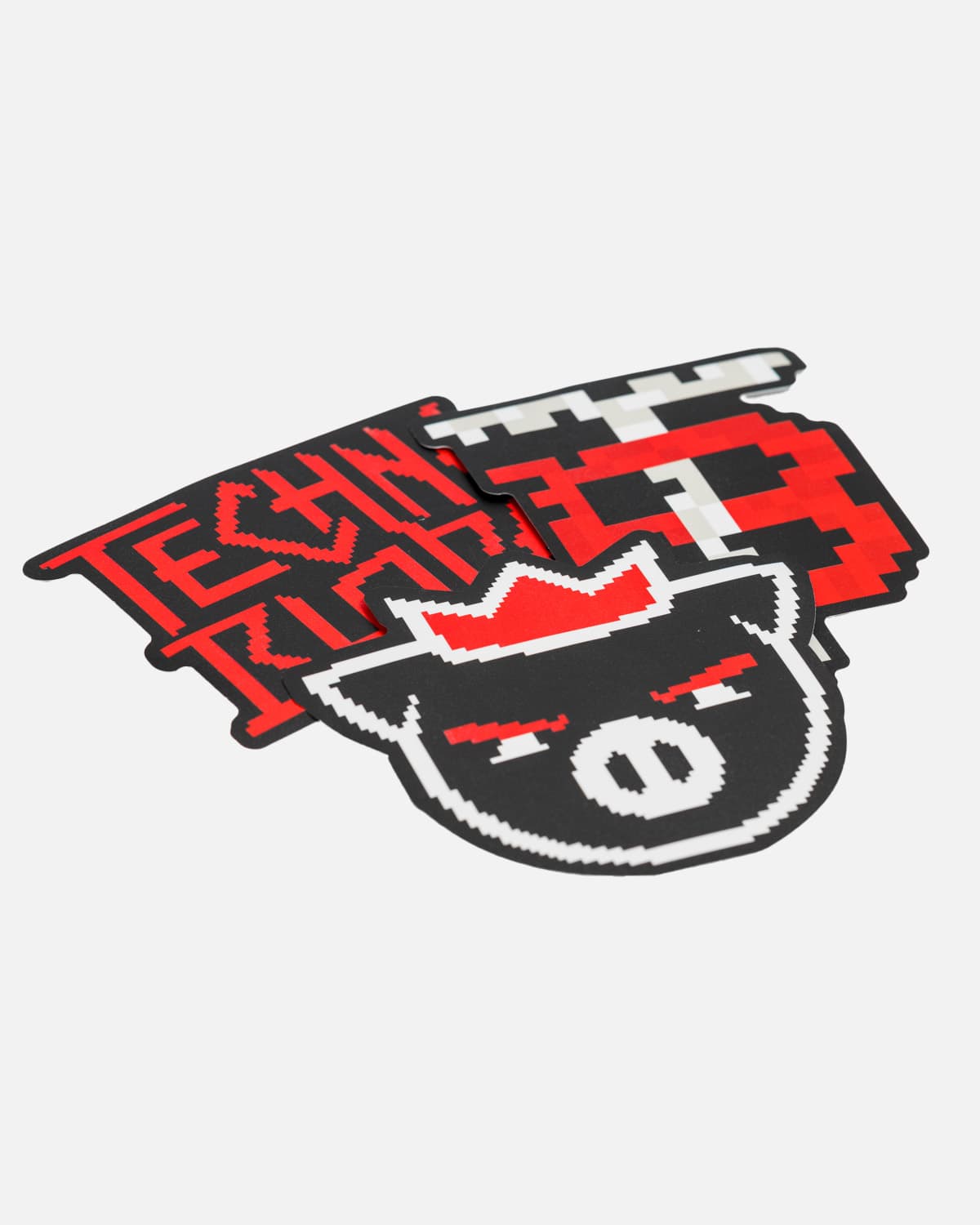 Technoblade 'Pixelated Logos' Sticker Pack – Technoblade Official