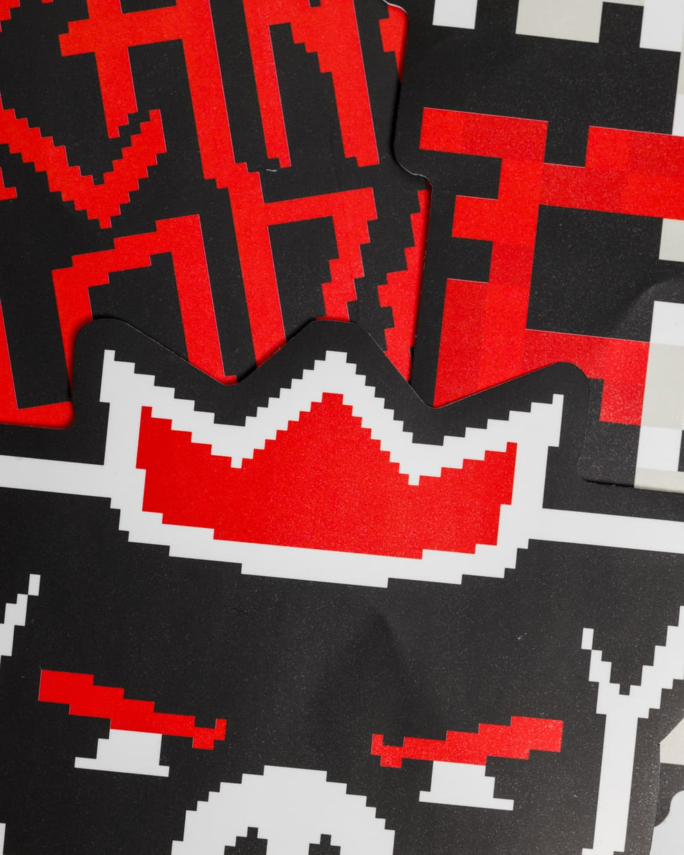 Technoblade 'Pixelated Logos' Sticker Pack – Technoblade Official