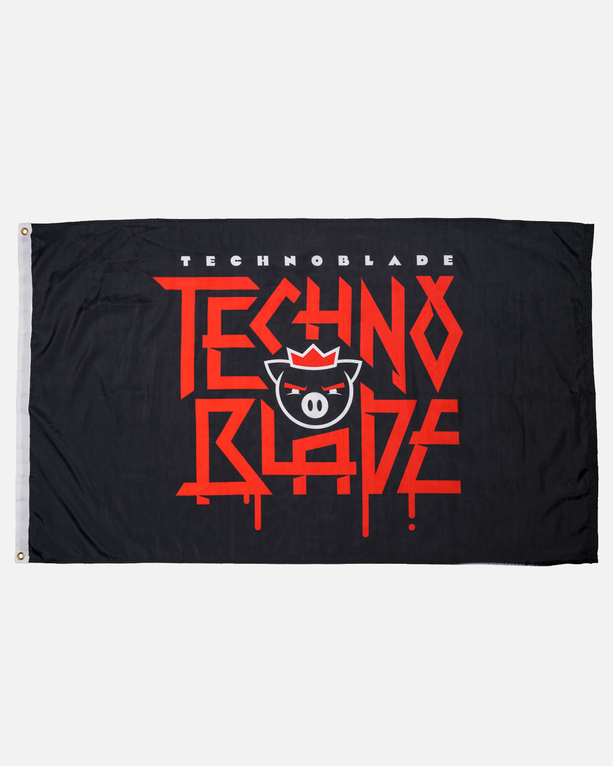 Technoblade 'Agro Wordmark' Flag (60" x 36") – Technoblade Official