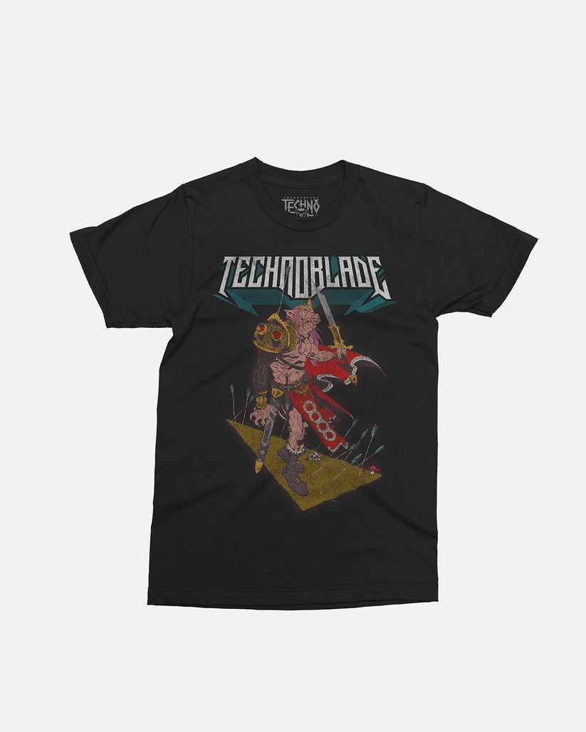 Technoblade 'So Long Nerds' Tee (Black) – Technoblade Official